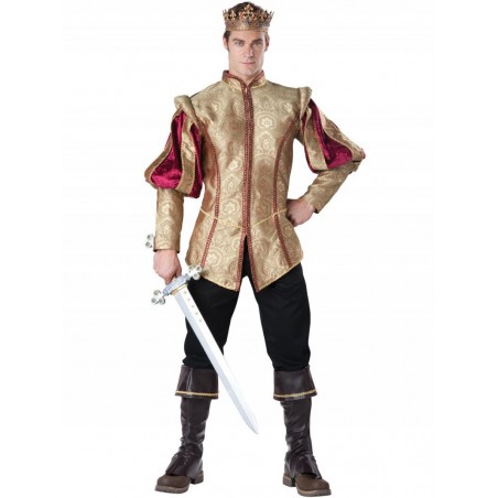 Fantasia Masculina Príncipe Encantado Adulto Carnaval