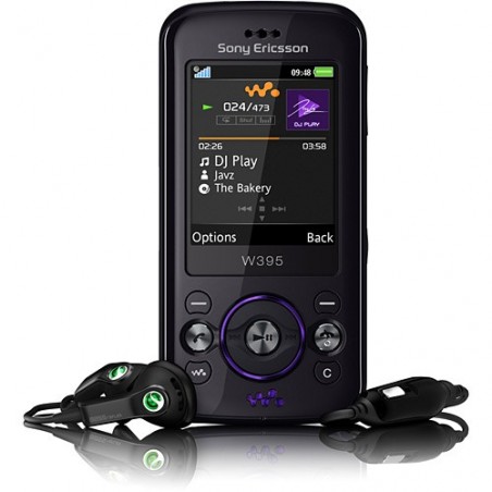 Sony Ericsson W395 Dusky Grey c/ Câmera 2.0MP Filmadora MP3 Player ...