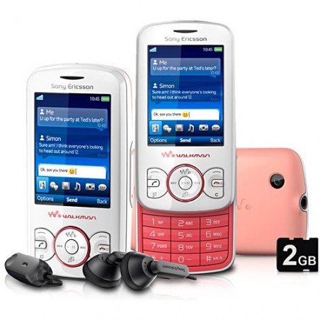 Sony Ericsson W100 Walkman Rosa e Ringtones do M&M - GSM c/ Câmera 2.0 ...